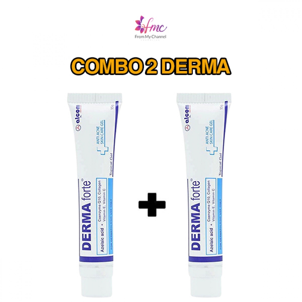 Combo ngừa mụn DERMA.FORT Siêu đa dạng - Siêu tiết kiệm | fmccosmetics ...