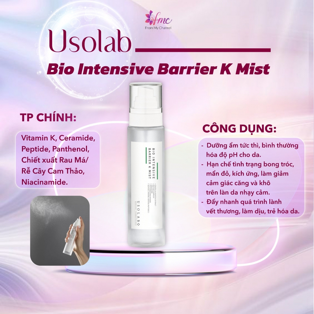 USOLAB BIO PHIÊN BẢN KLINE | fmccosmetics.com.vn